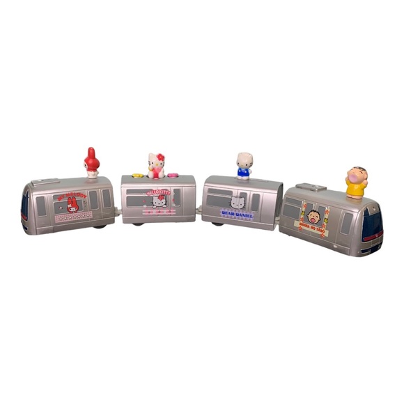 Sanrio | Toys | Vintage 20 Sanrio Hello Kitty Train Set | Poshmark